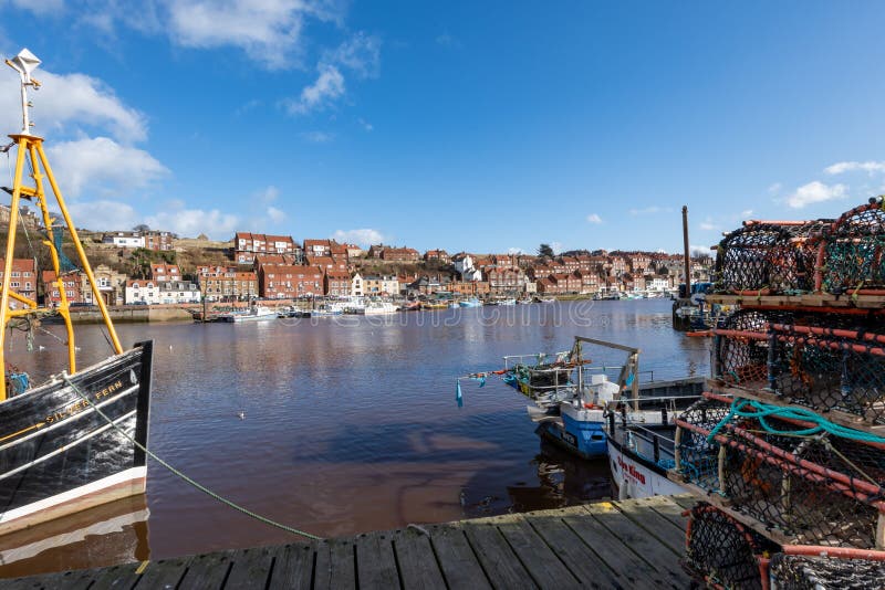 Whitby marina stock photo. Image of outdoors, scenery - 243619318