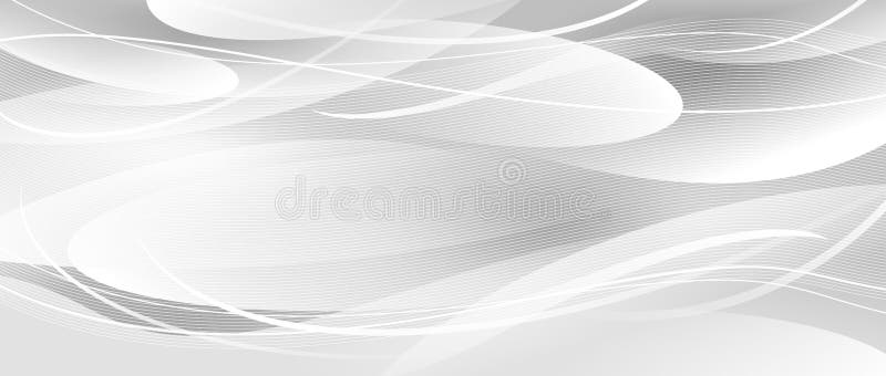 White Abstract Background Banner Design Stock Vector - Illustration of ...