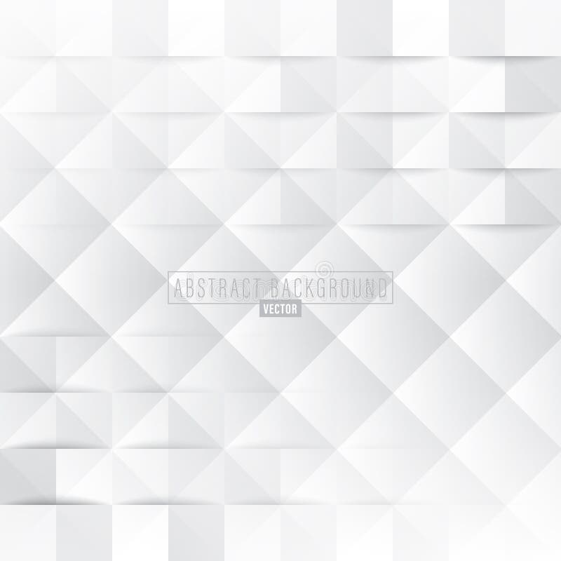 White Abstract Diamond Background Stock Vector - Illustration of ...