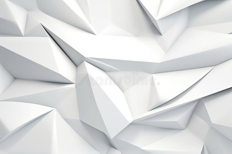 White Abstract Background. Generative AI Stock Illustration ...