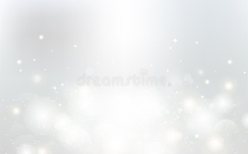 White Abstract Background, Light Rays Silver Sparkle Vector ...