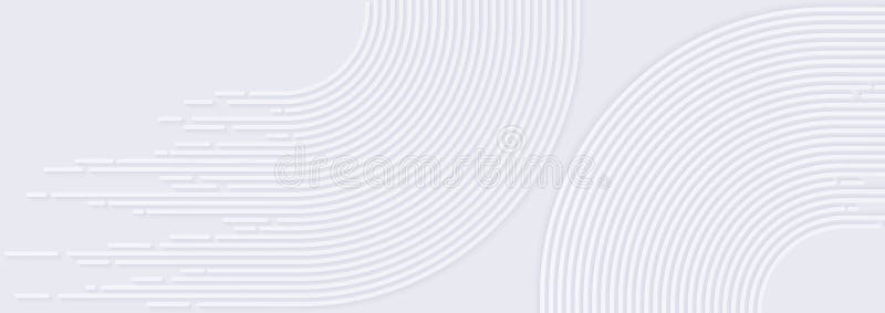 White Abstract Background with Lines Pattern and Shadow. Linear Design ...
