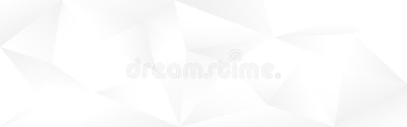 White Abstract Background. Modern Light Design Template. Geometric ...