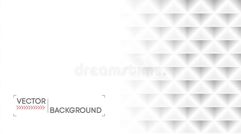 White Abstract Background Pattern Texture. Light Seamless Geometric ...