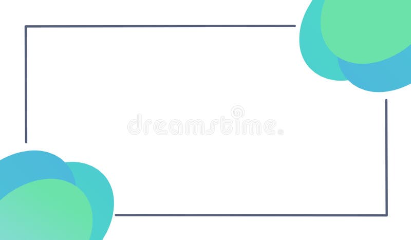 White Abstract Background with Simple Lines and Blue Green Gradient ...