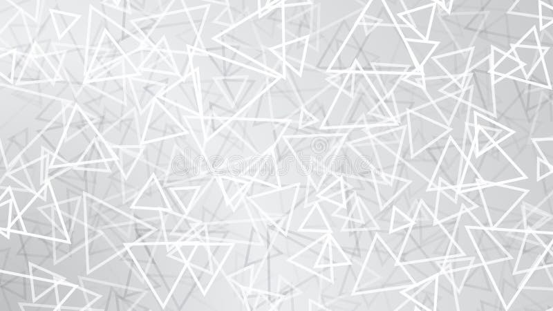 White Abstract Background of Small Triangles Stock Vector ...