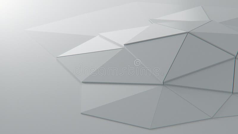 White Abstract Background. Soft Light Loop Clean Minimal Pattern Stock ...
