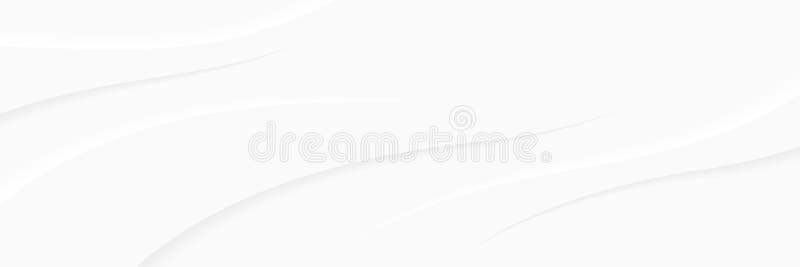 White Abstract Background or Wall with Wave Pattern Texture. Vector ...