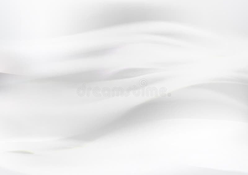 White Abstract Background, Wave Motion, Wind Concept Vector ...