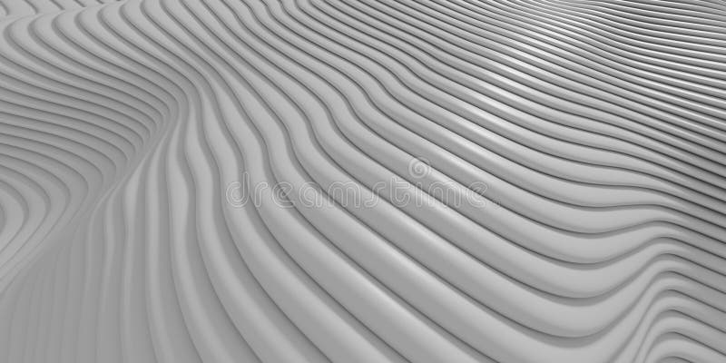 White Abstract Background with Waves. Stripe Lines Pattern Stock ...
