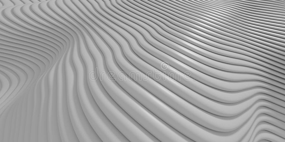 White Abstract Background with Waves. Stripe Lines Pattern Stock ...