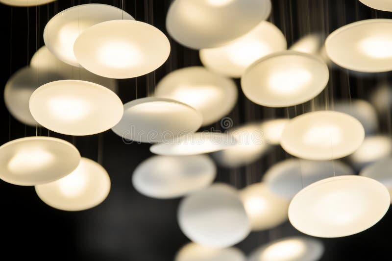 White Abstract Bokeh Lights Softly Glowing Dreamy Atmospheric Effect ...