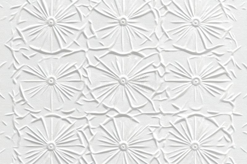 A White Abstract Canvas of Paste Filler and Bonding Plaster ...