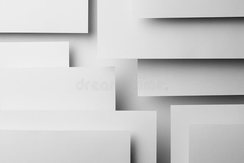 White Abstract Geometric Background in Simple Minimalist Modern Style ...