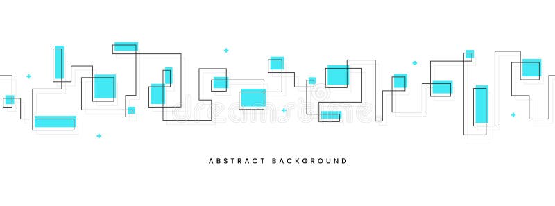 White Abstract Geometric Technology Background Stock Illustration ...