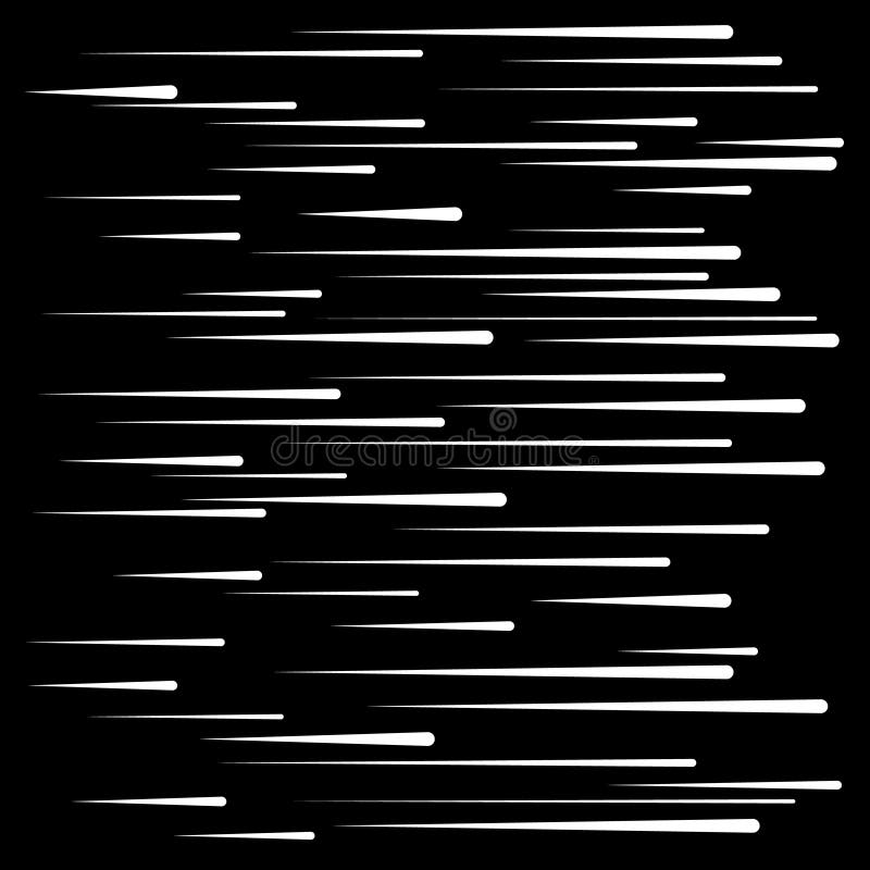 White Abstract Horizontal Speed Lines. Arrow Form Stock Vector ...