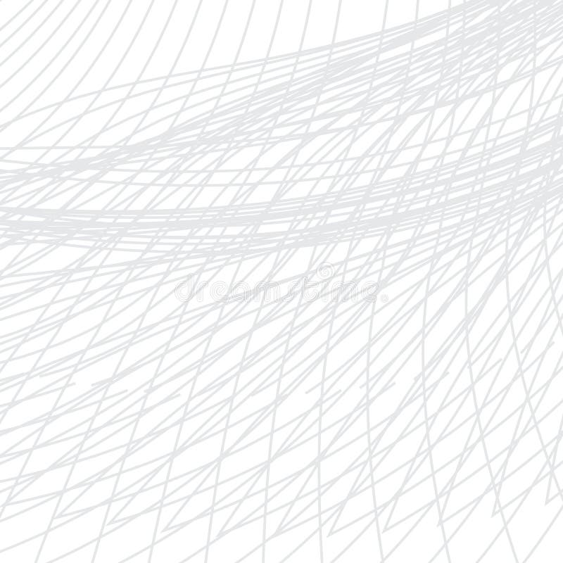 White Abstract Lines Background Stock Vector - Illustration of ...