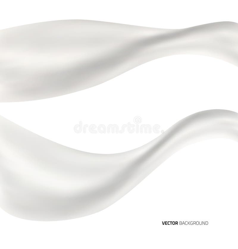 White Abstract Liquid Background Stock Vector - Illustration of ...