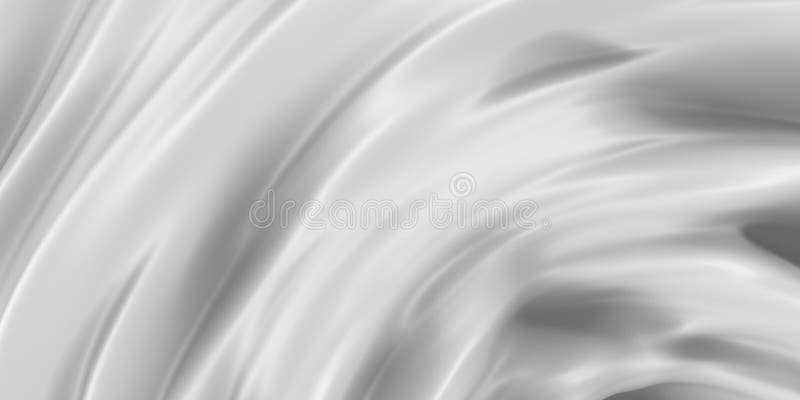 White Abstract Liquid Wavy Background Stock Illustration - Illustration ...