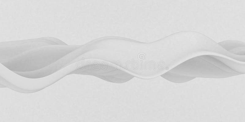 White Abstract Liquid Wavy Background Stock Illustration - Illustration ...