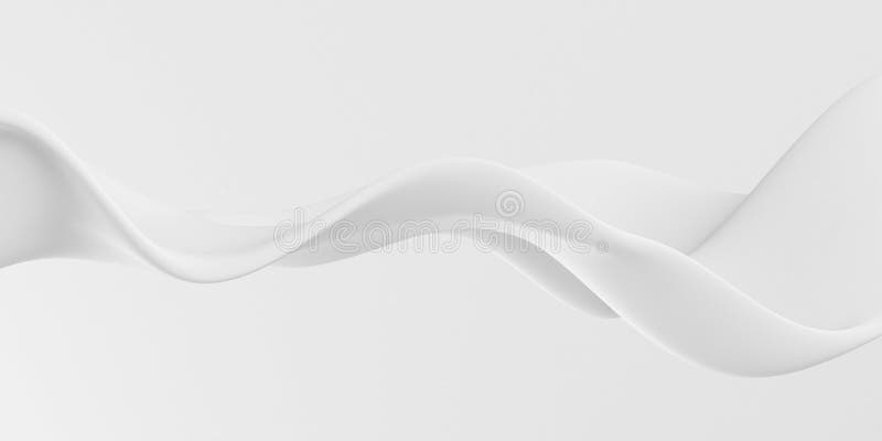 White Abstract Liquid Wavy Background Stock Illustration - Illustration ...