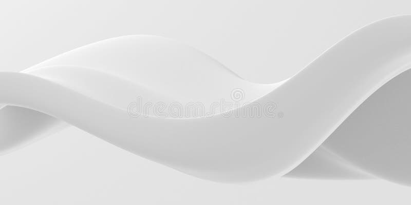 White Abstract Liquid Wavy Background Stock Illustration - Illustration ...