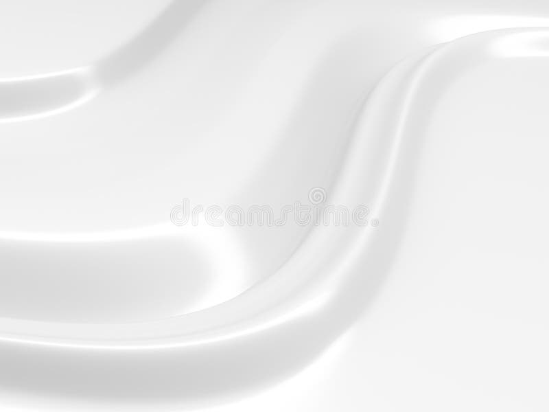 White Abstract Liquid Wavy Background Stock Illustration - Illustration ...