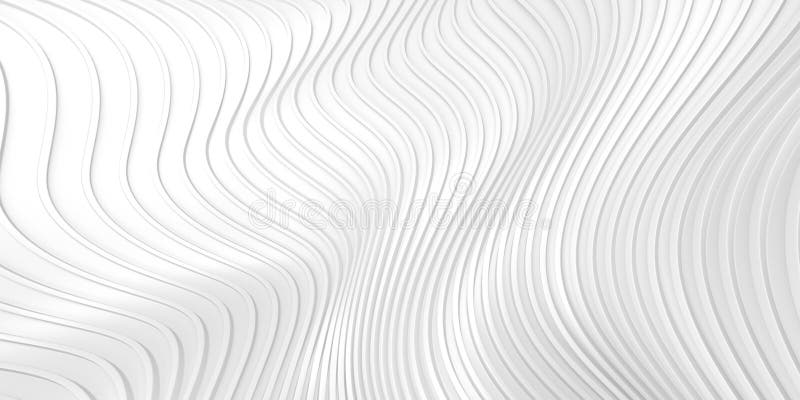 White Abstract Liquid Wavy Background Stock Illustration - Illustration ...