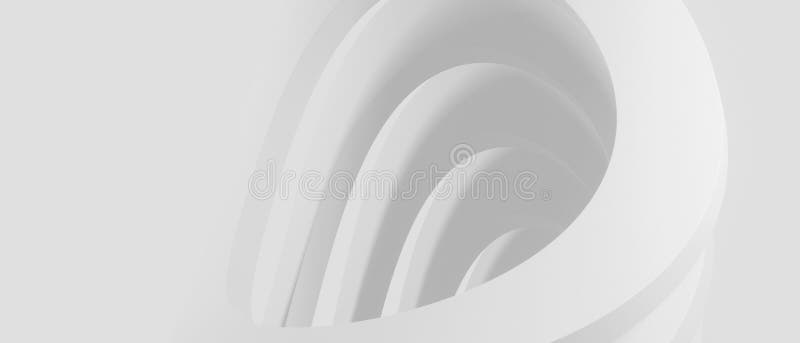 White Abstract Modern 3D Design Background, with Ripple, Abstract White ...