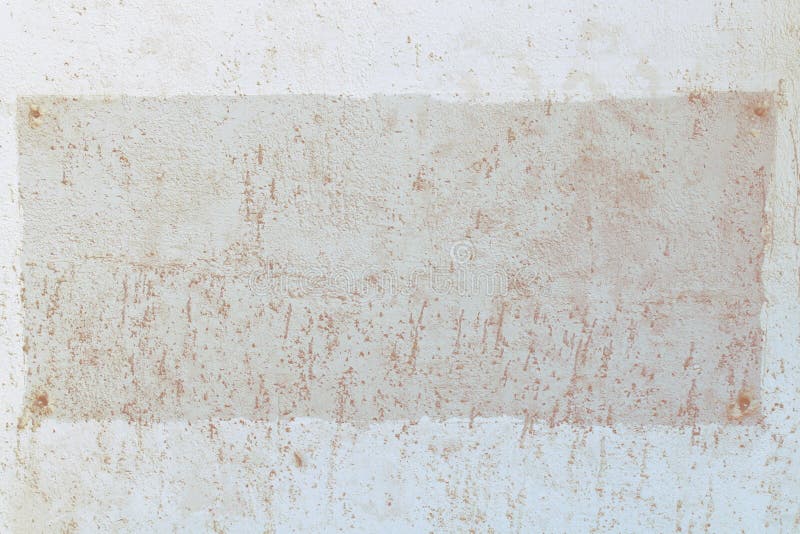 White Abstract Painted Rectangle on Concrete Background Stock Photo ...