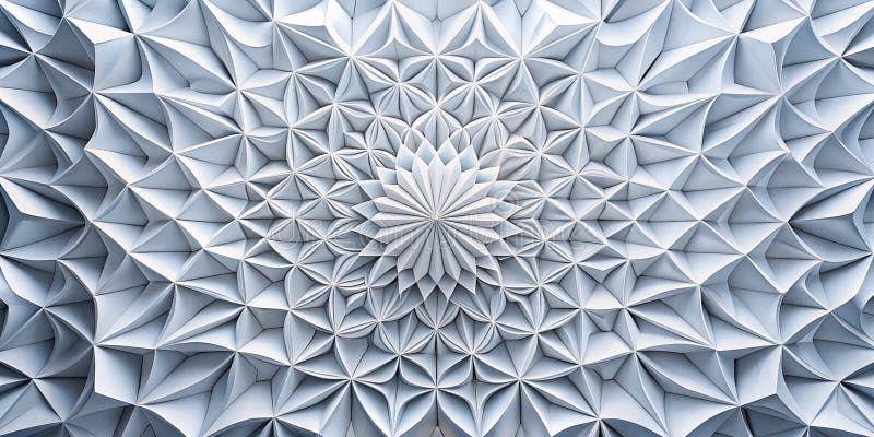 White abstract pattern 3D stock illustration. Illustration of white ...