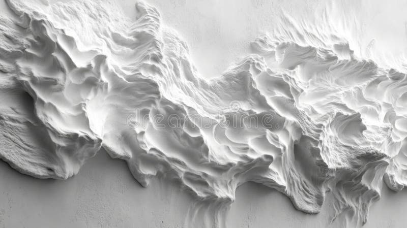 White Abstract Relief Texture Background Stock Illustration ...