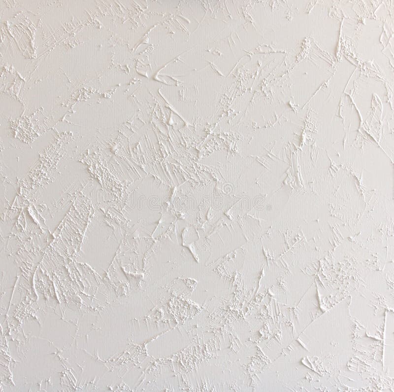 White Abstract Structured Background Wall with Rough Stucco Patt Stock ...