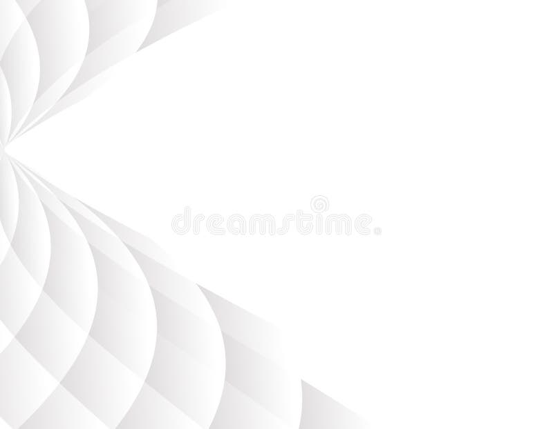 White Abstract Swirl Vector Background Stock Illustration ...