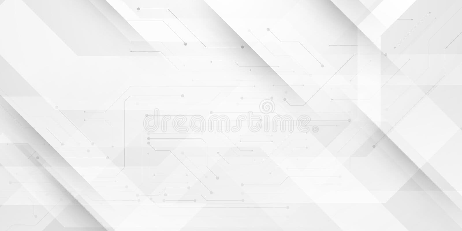 White Abstract Technology Background Modern Design Vector Illustration ...