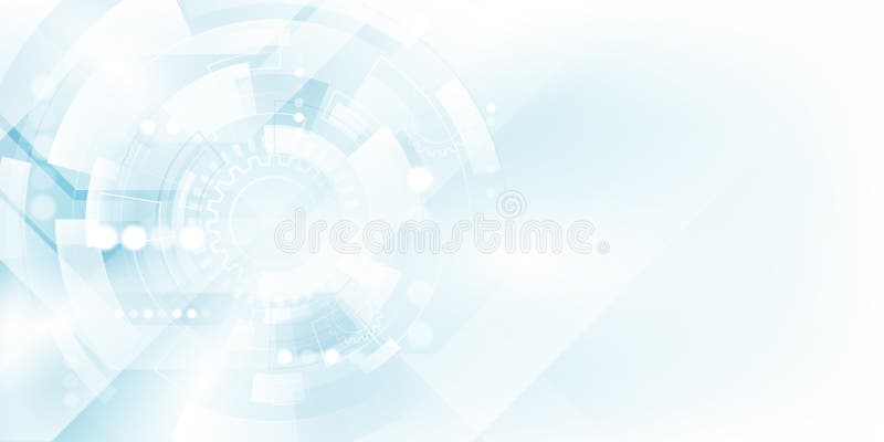 White Abstract Technology Background Modern Design Vector Illustration ...