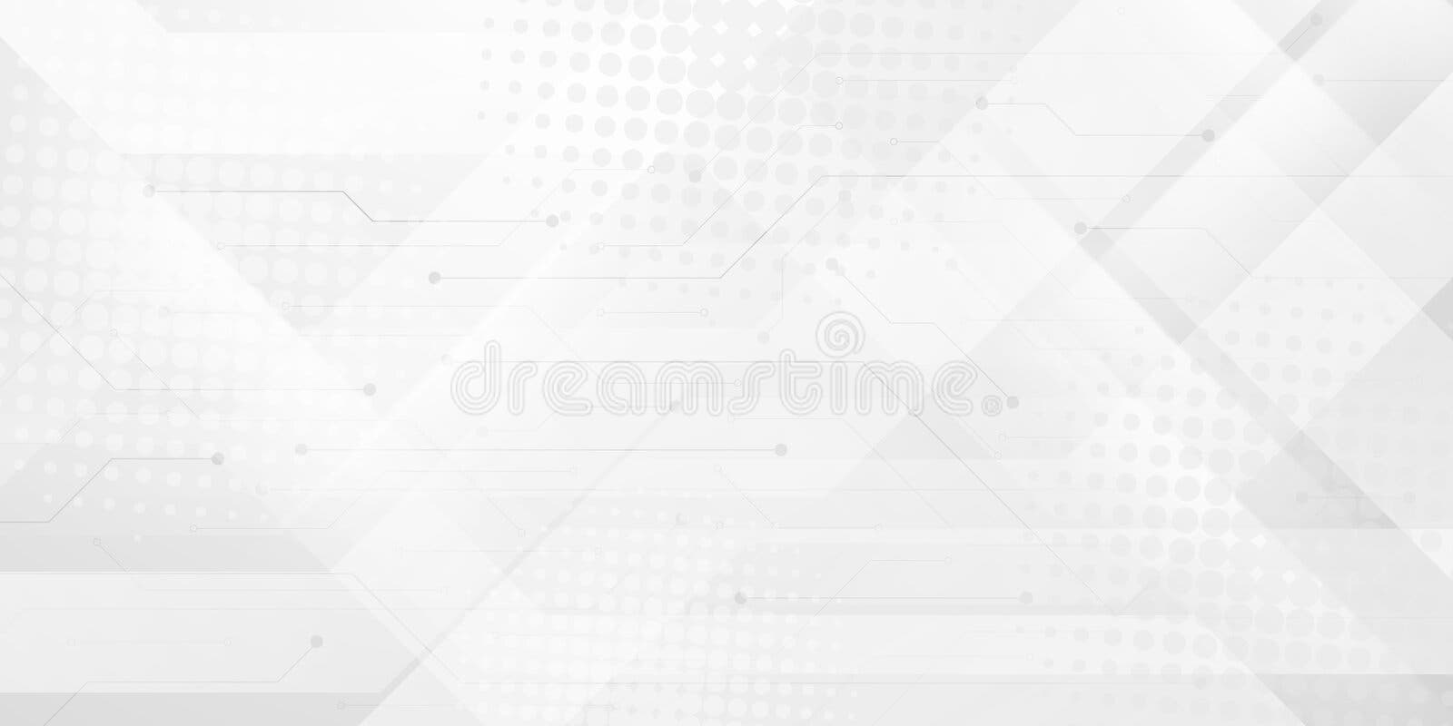 White Abstract Technology Background Modern Design Vector Illustration ...