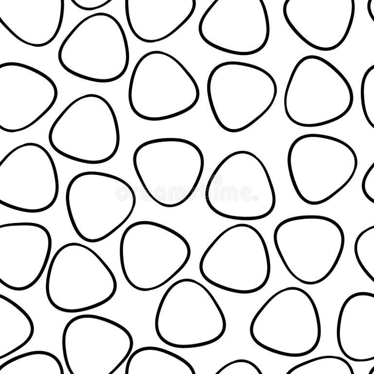 White Abstract Triangular Pieces with Soft Edges, Random Manner ...