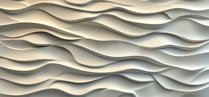 A White Abstract Wavy Texture Featuring a Seamless Modern Pattern of ...