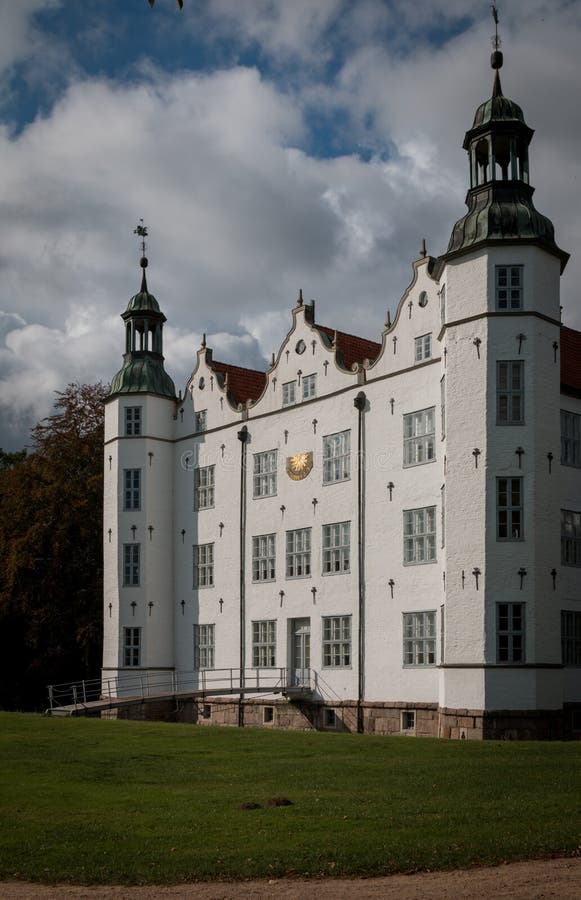 Ahrensburg, Germany - OCT 03, 2016: Ahrensburg Castle Overview ...