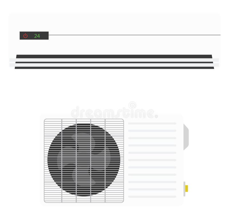 Air Conditioner Filter White Background Stock Illustrations – 669 Air ...