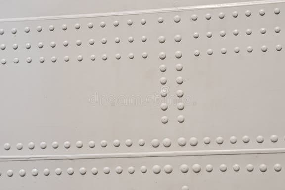 White Aircraft Rivets Texture Stock Photo - Image of forces, military ...