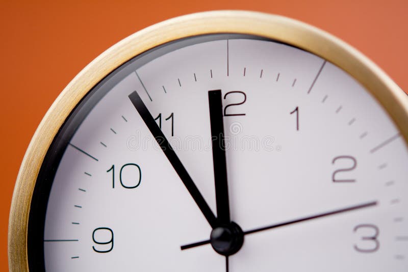 White Alarm Clock Stop Watch Photo Stock Image - Image of minute, timer ...
