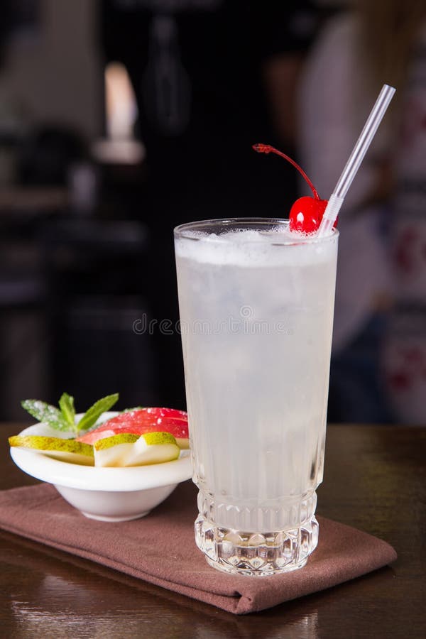 White alcoholic cocktail stock photo. Image of modern - 79572204