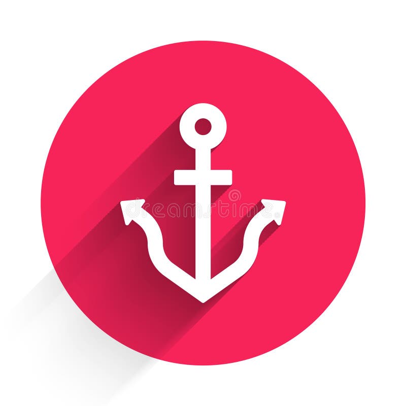 Anchor button icon stock vector. Illustration of globe - 22973557