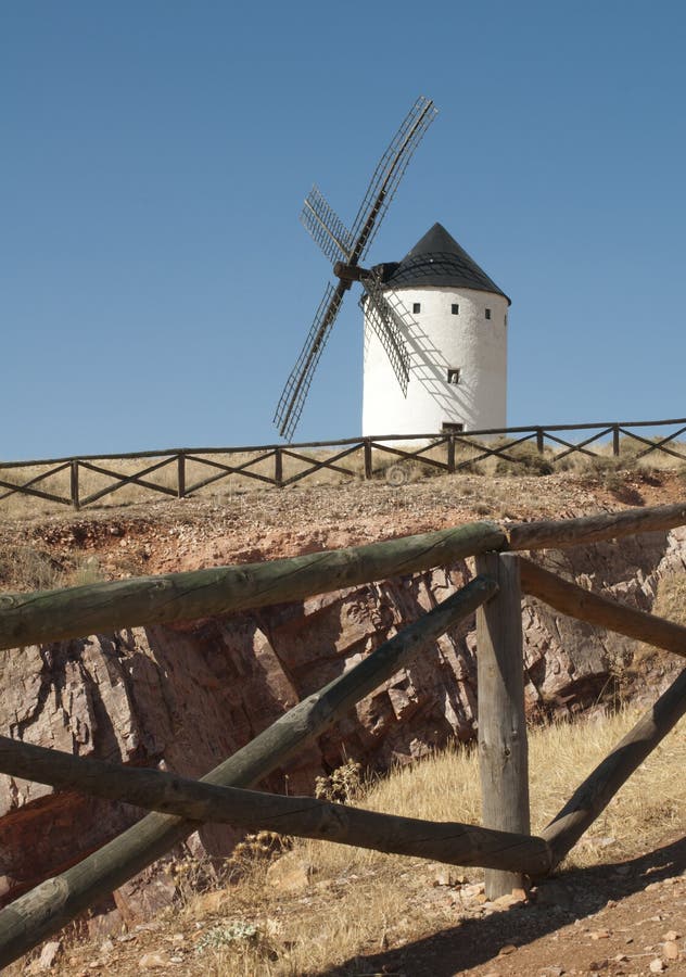 White ancient windmill stock photo. Image of history - 27304806