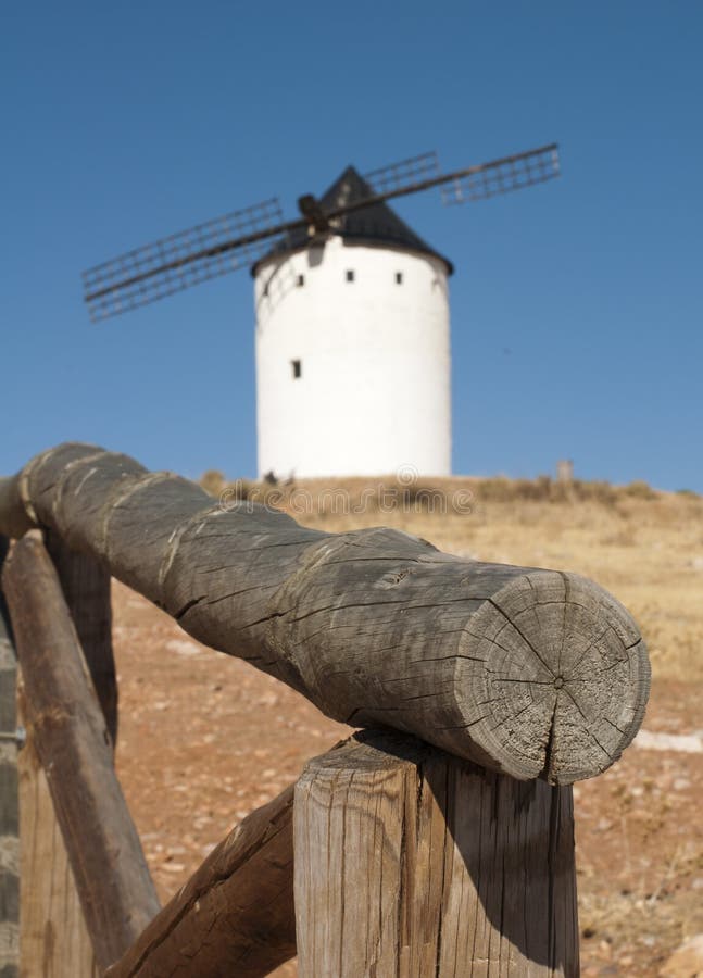 White ancient windmill stock photo. Image of environment - 27304812