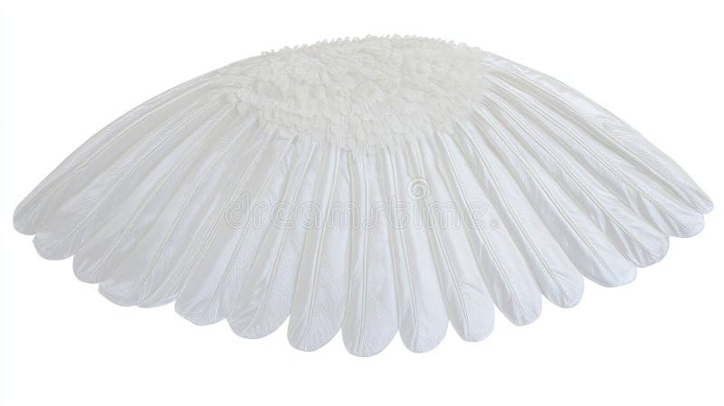 White Angel Wings, Isolated, Studio Shot, Fabric, Costume Stock Image ...