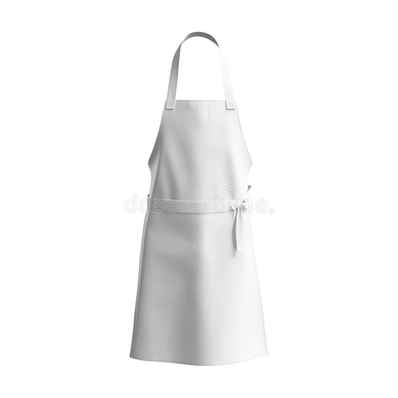 White Apron on Transparent Background - Ai Generated Stock Illustration ...