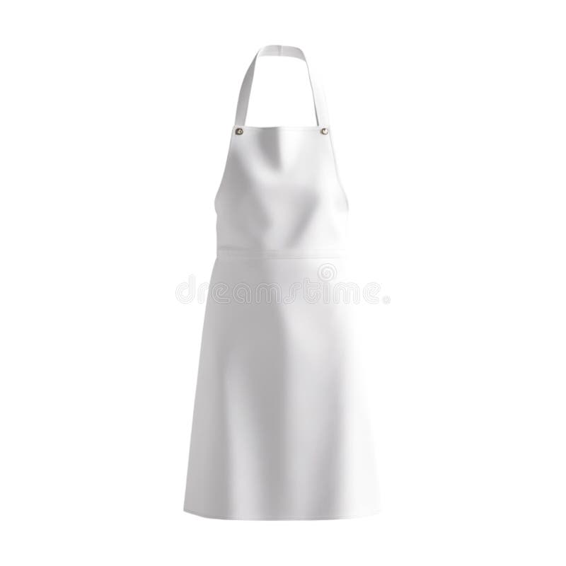 White Apron on Transparent Background - Ai Generated Stock Illustration ...